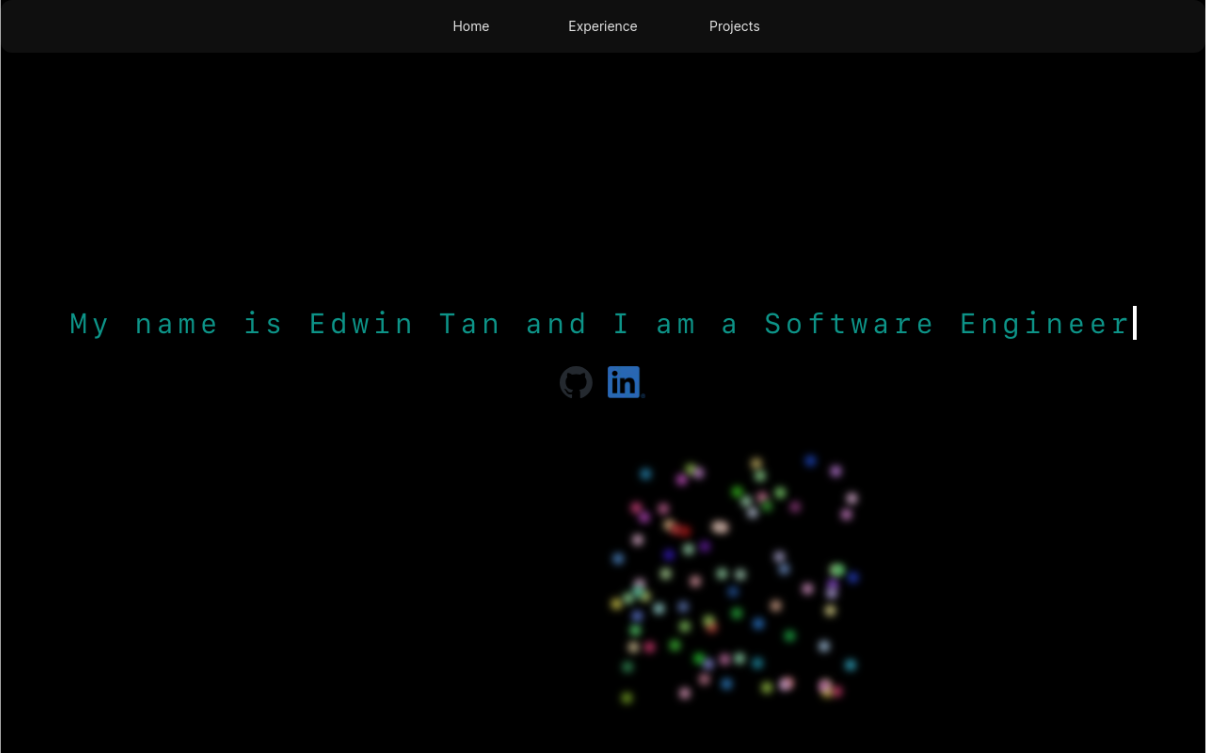 Edwin Tan | Full Stack Developer